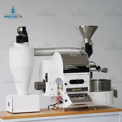 Stainless Steel Small Coffee Roaster 2KG Batch Capacity For Home Use