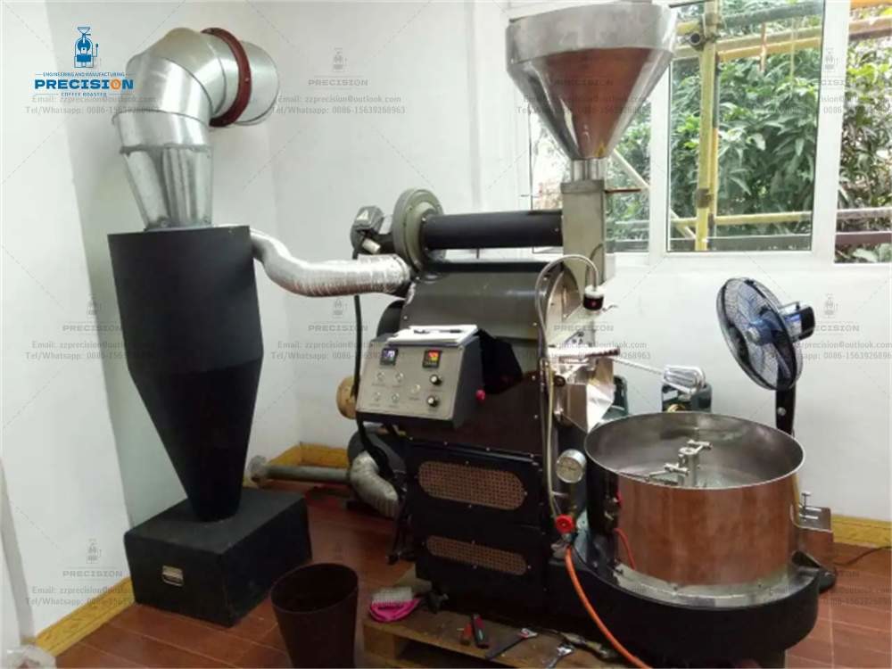 Commercial 3kg Smart Coffee Roaster Hot Air Roaster Machine Stainless Steel